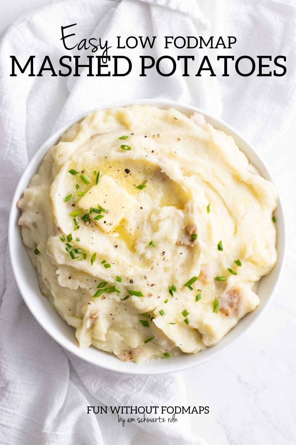 Low FODMAP Mashed Potatoes - Fun Without FODMAPs