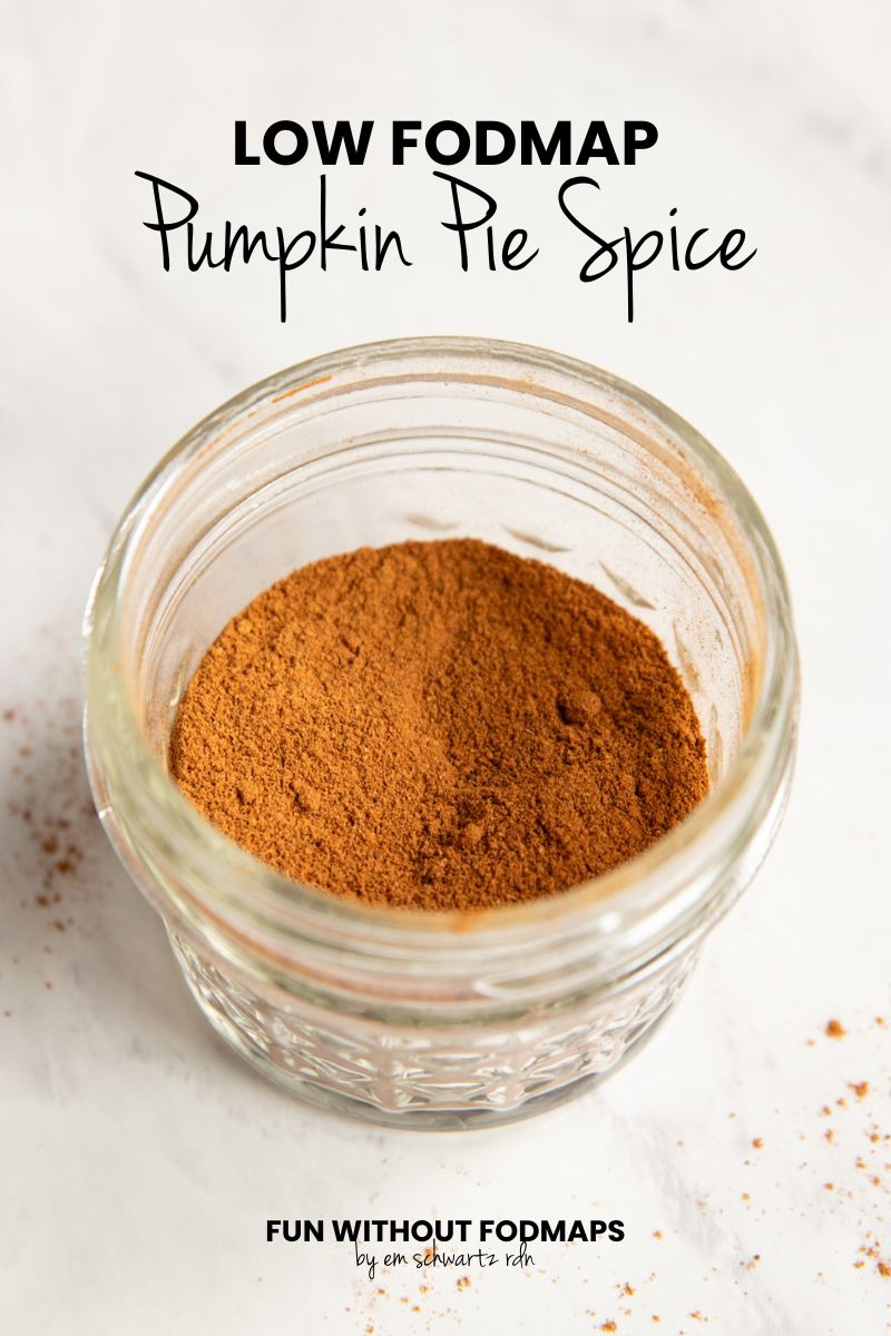 Low FODMAP Pumpkin Pie Spice - Fun Without FODMAPs